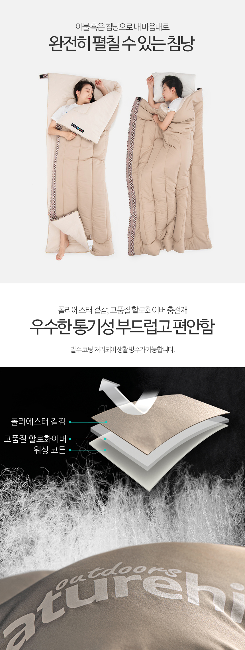 코베아 쇼핑몰 :: 상품상세 > NH L150 초경량침낭