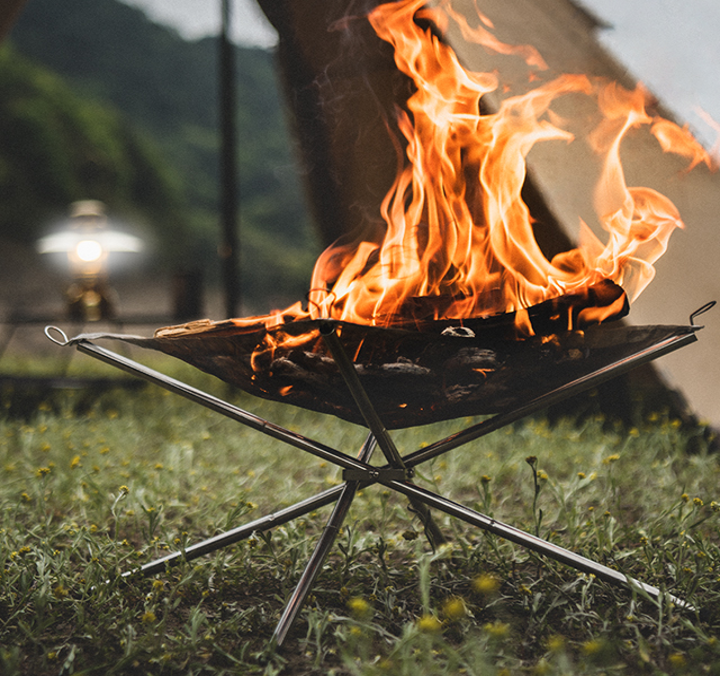 코베아 쇼핑몰 :: 상품상세 > NH 초경량 캠핑 화로대 [실버]