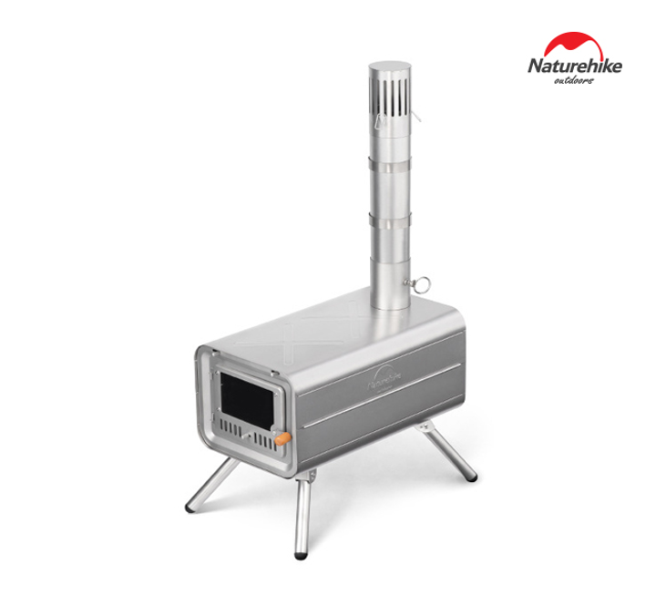 코베아 쇼핑몰 :: 상품상세 > NH 티타늄 화목 난로 [실버]